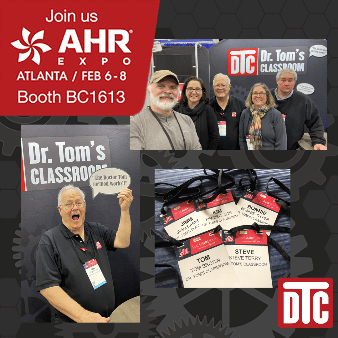 The DTC Booth Is Ready for Prime Time | Dr. Tom's Classroom